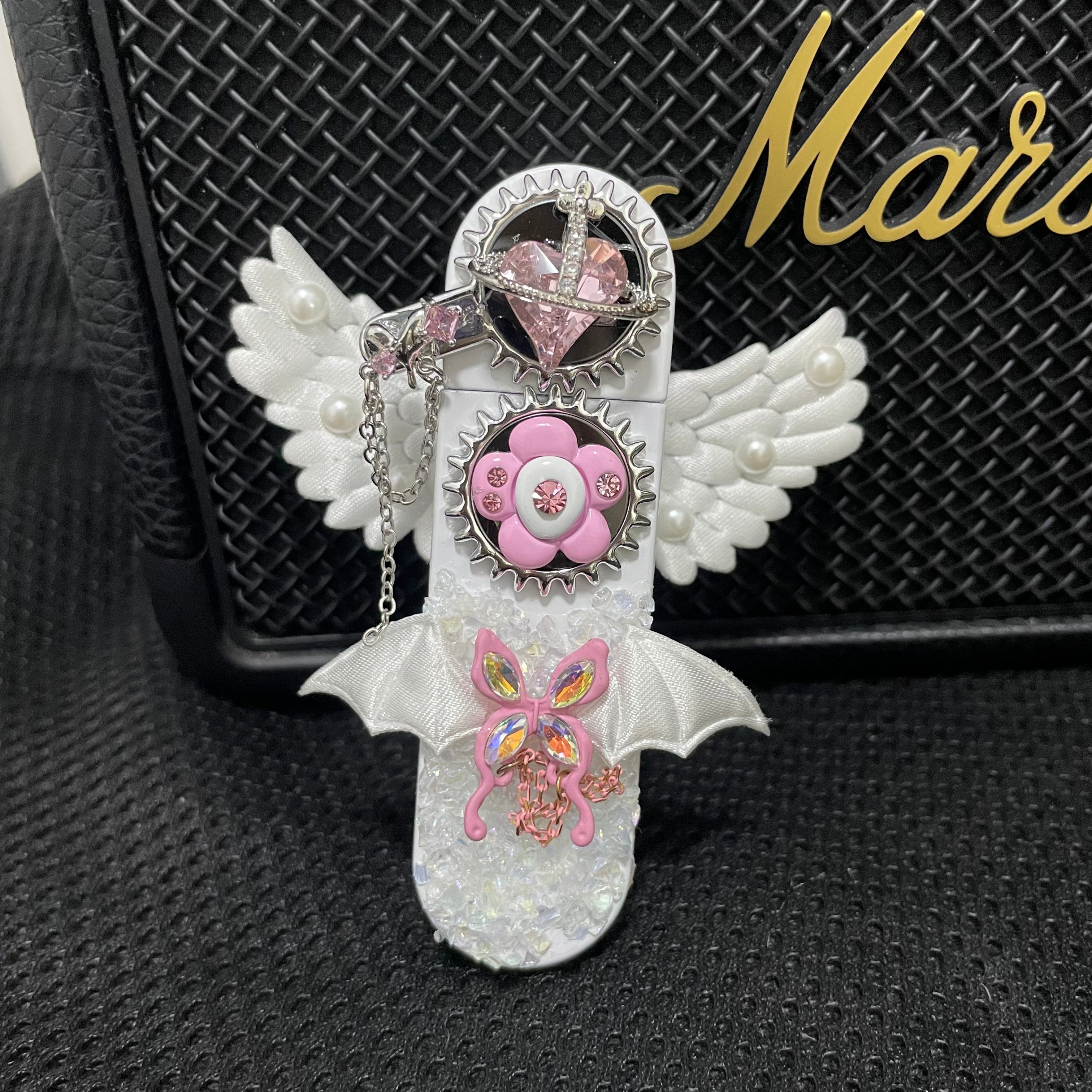 Handmade DIY Inflatable Lighter Angel Star Cross – icee-koo